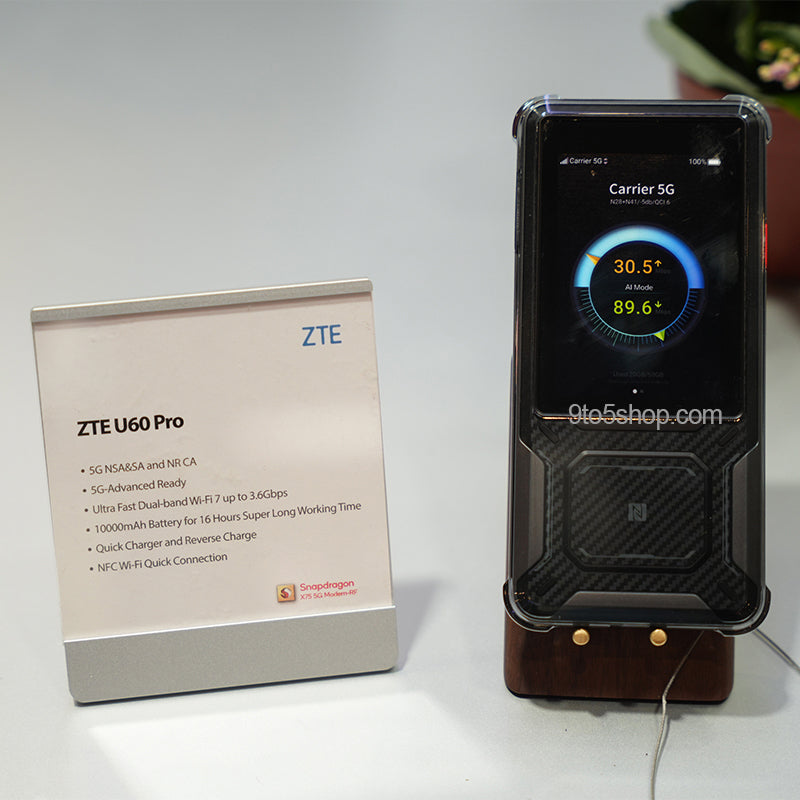 ZTE 5G Mobile WiFi U60 Pro MU5250 SDX75 WiFi 7 AX3600 Hotspot – 9to5shop